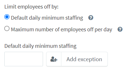 Auction Limit Employees Off Enhancement